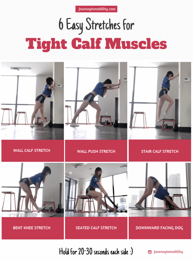 Easy Calf Stretch Routine for Muscle Tightness – Journey to Mobility