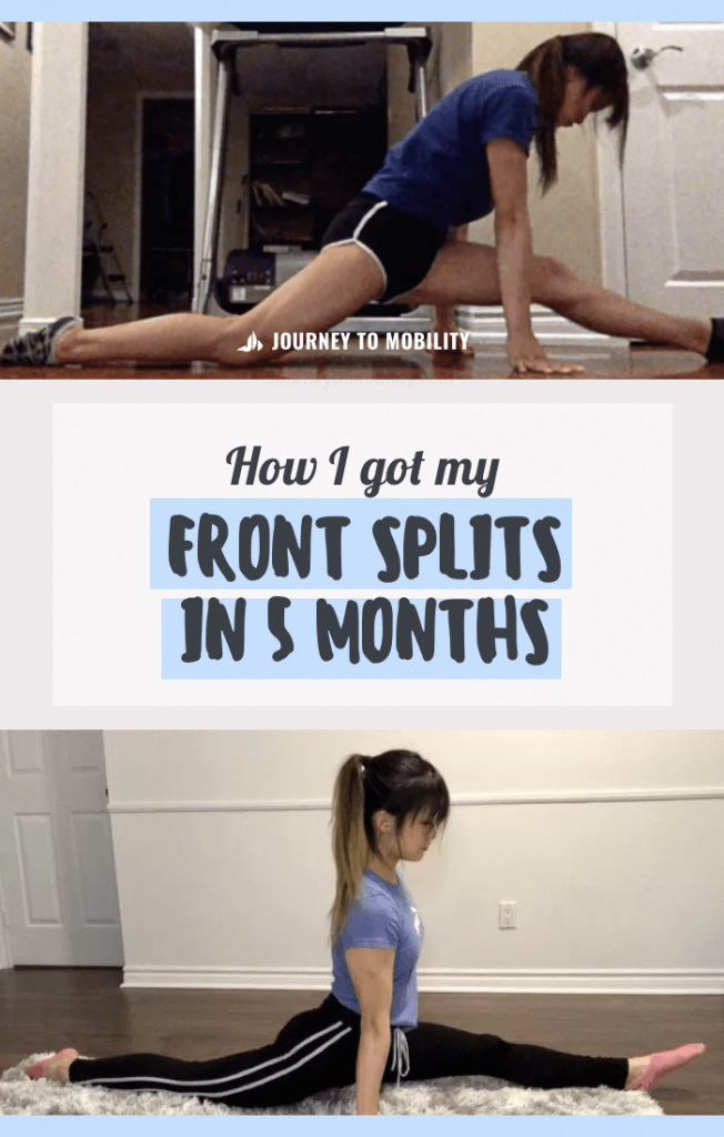 My Front Splits Journey (5 Month Progression) – Journey to Mobility
